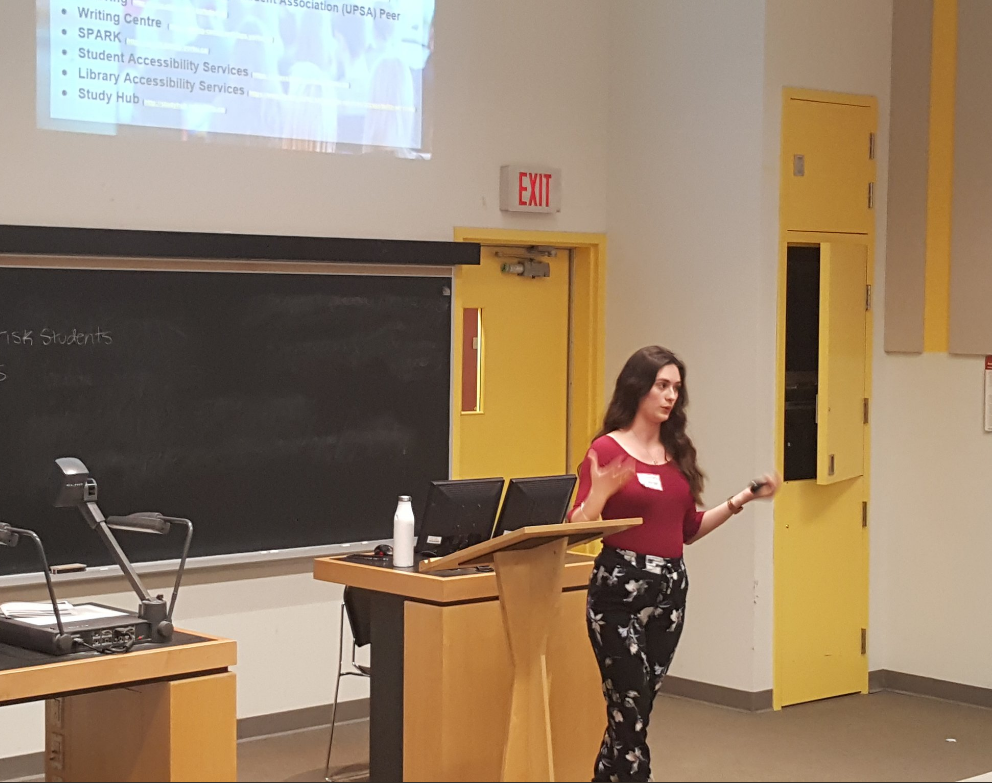 Student partners presenting at the annual Teaching in Focus (TiF ...